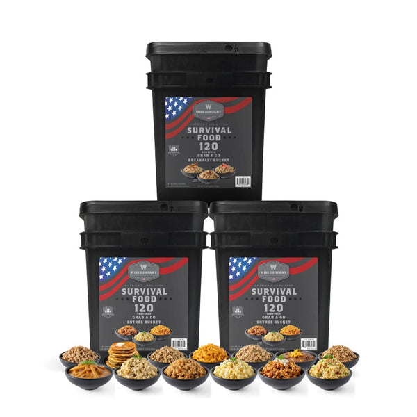 360 Serving Emergency Food Bundle – Wise Company Emergency Food