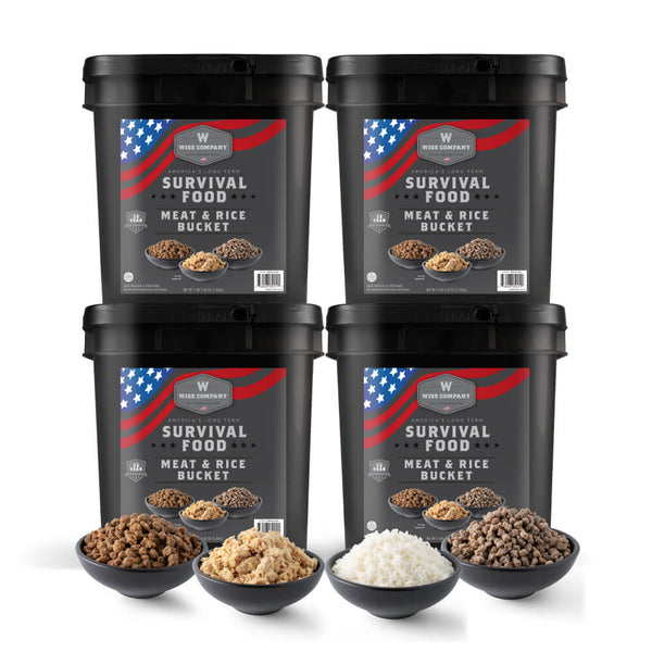 Meat Bucket Bundle – Wise Company Emergency Food