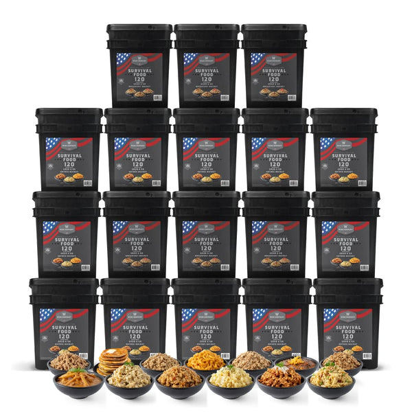 2160 Serving Emergency Food Bundle – Wise Company Emergency Food